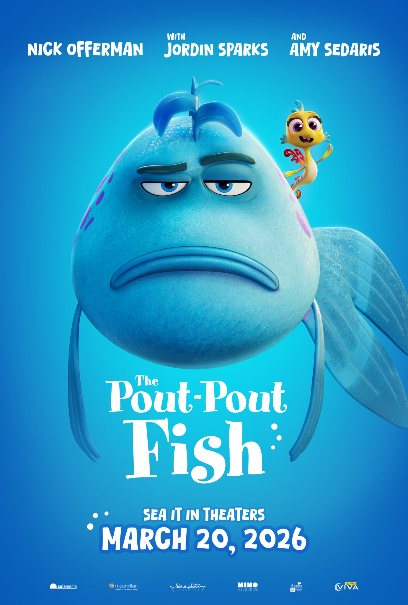 NYT Bestseller The Pout-Pout Fish Swims to Theaters on March 20, 2026 ...